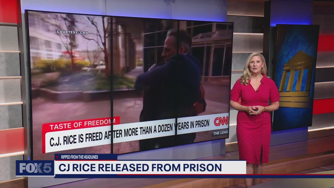 CJ Rice freed from prison after 12 years behind bars | FOX 5 DC