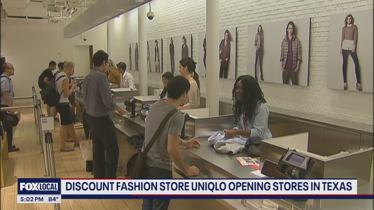 Discount fashion store Uniqlo opening store in Texas | FOX 26 Houston