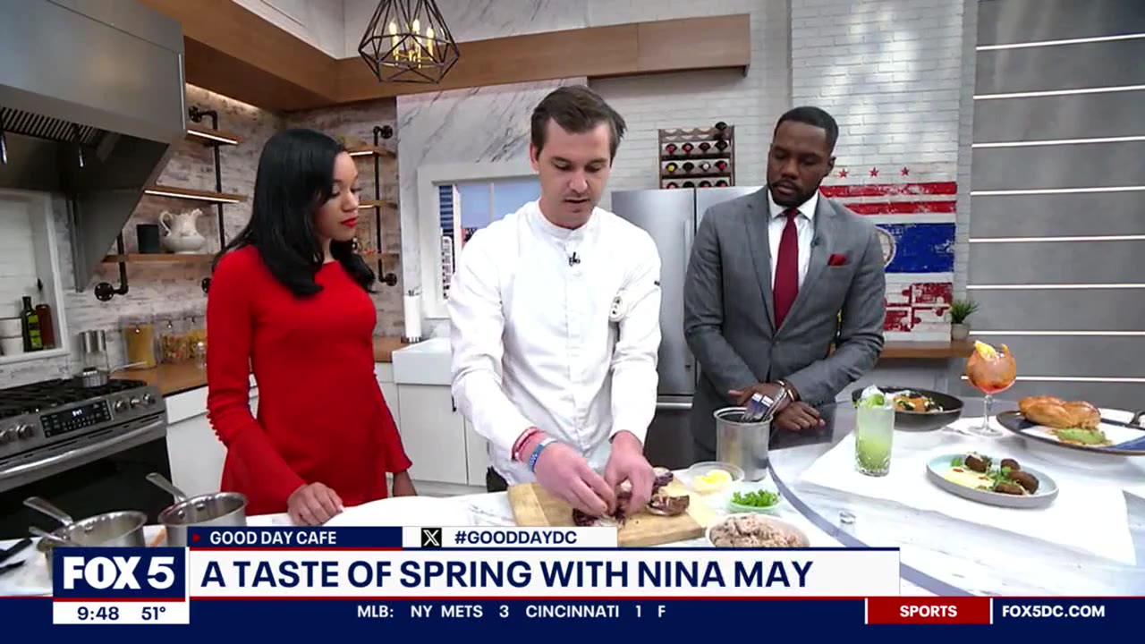 Spring is in bloom at Nina May restaurant | FOX 5 DC