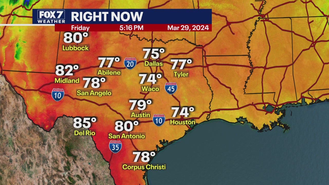 Austin weather: Cold front after weekend | FOX 7 Austin