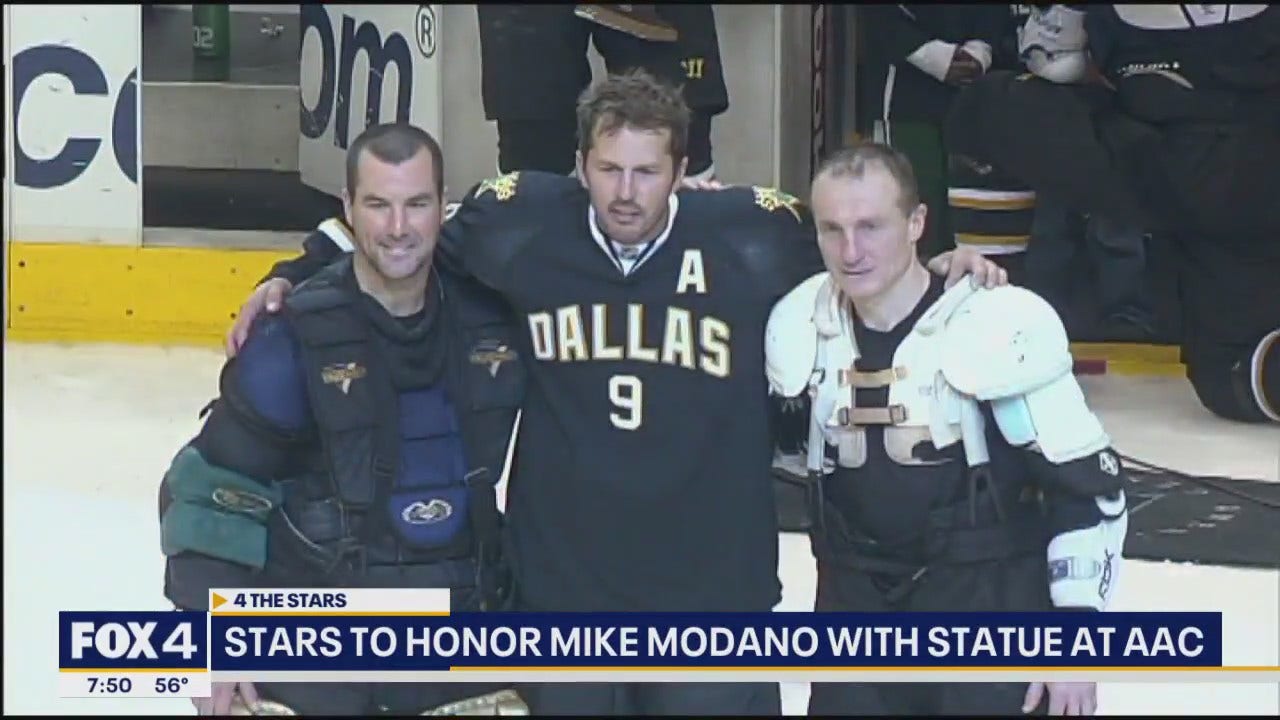 Stars to honor Mike Modano with statue outside AAC | FOX 4 Dallas-Fort ...