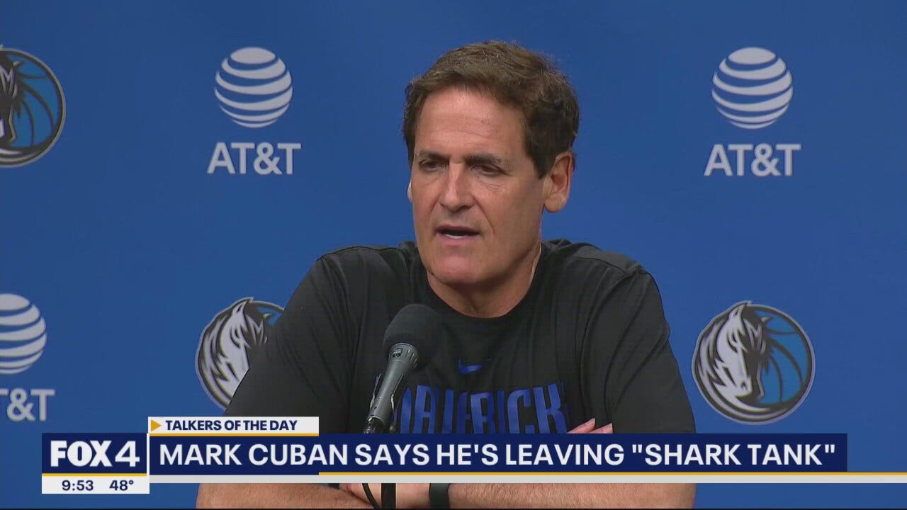 Talkers: Mark Cuban says he's leaving Shark Tank | FOX 4 Dallas-Fort Worth