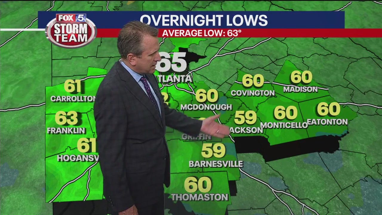 Monday midday forecast | FOX 5 Atlanta