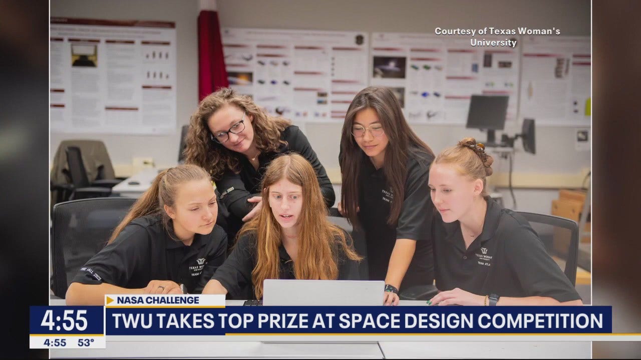 TWU design team wins NASA space challenge | FOX 4 Dallas-Fort Worth