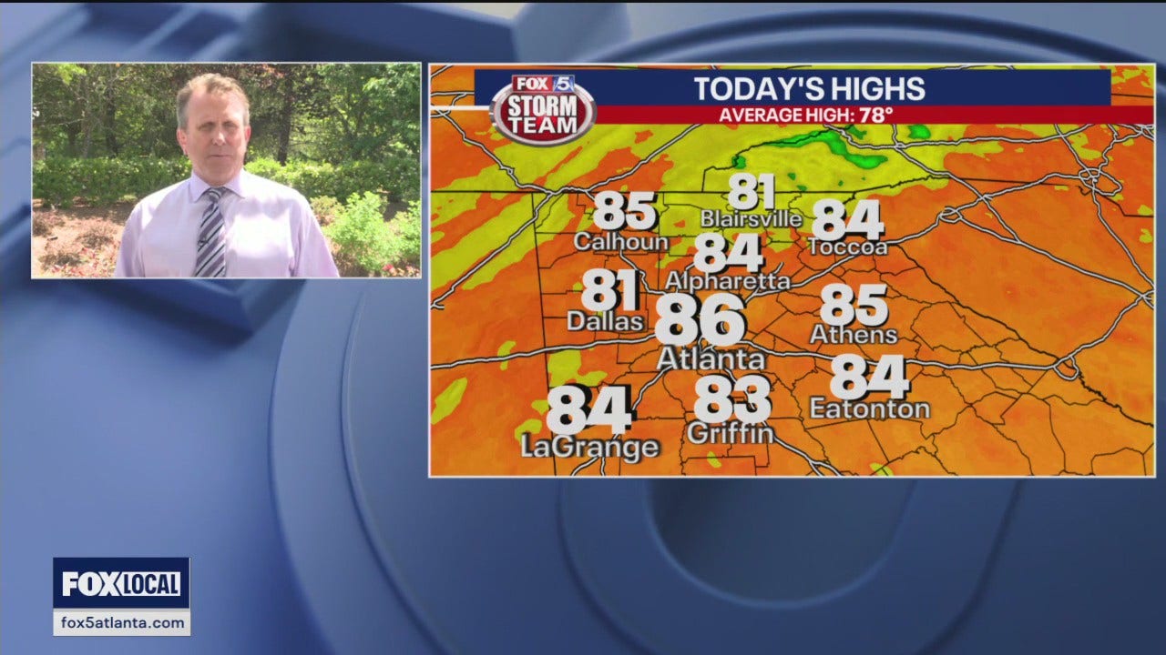 Wednesday midday forecast | FOX 5 Atlanta
