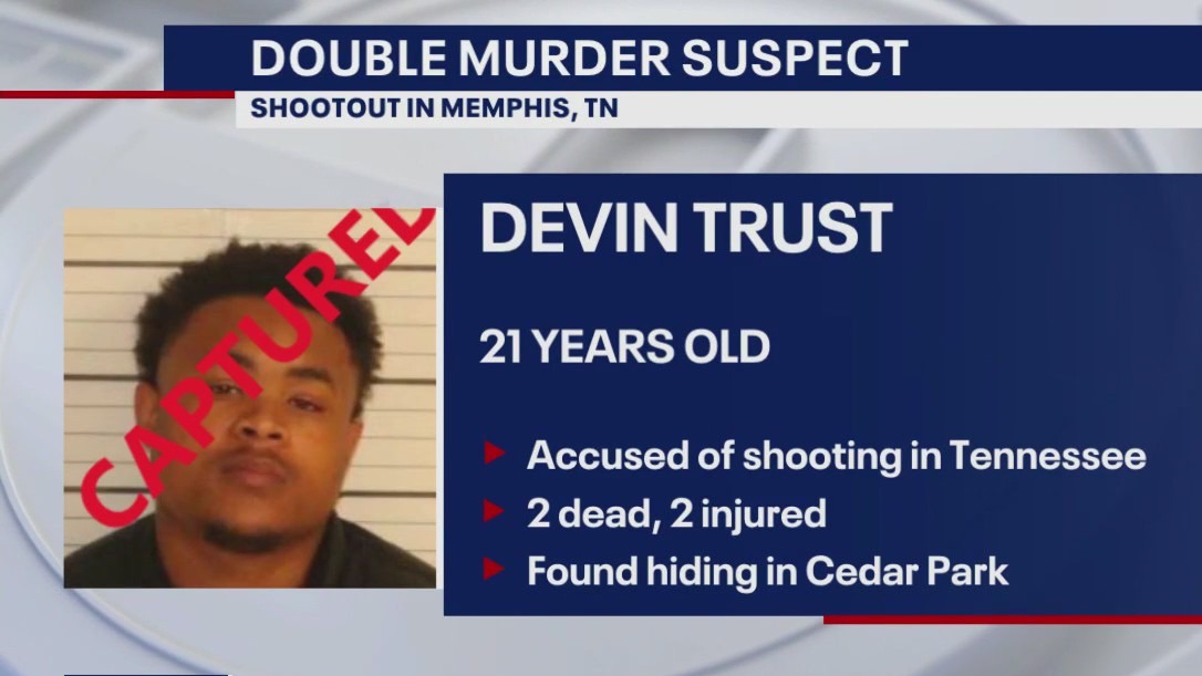 Memphis murder suspect arrested in Cedar Park | FOX 7 Austin