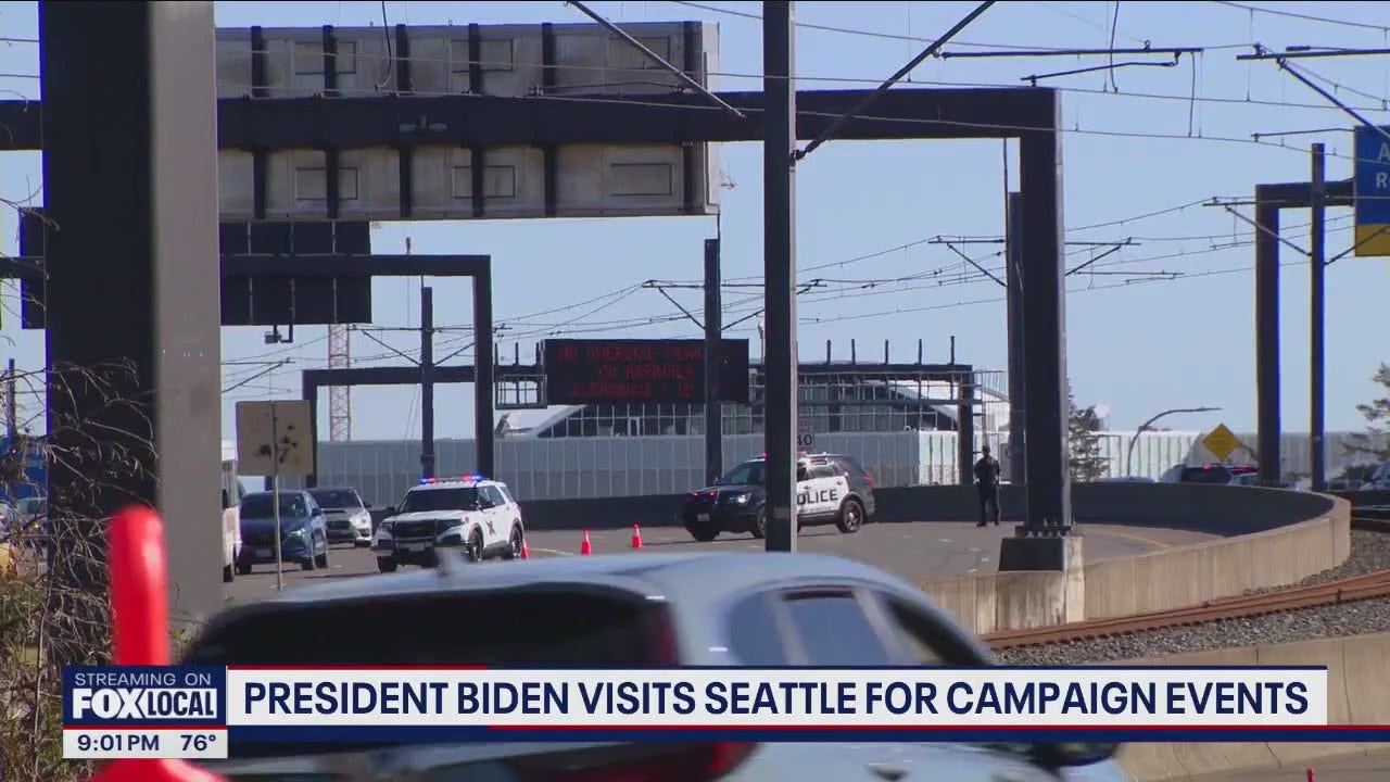 Biden visits Seattle | FOX 13 Seattle