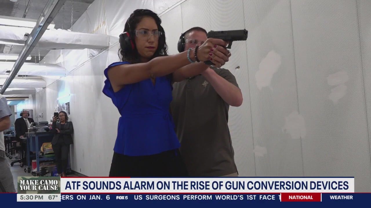 ATF Alert: Gun conversion devices a growing threat in DC | FOX 5 DC