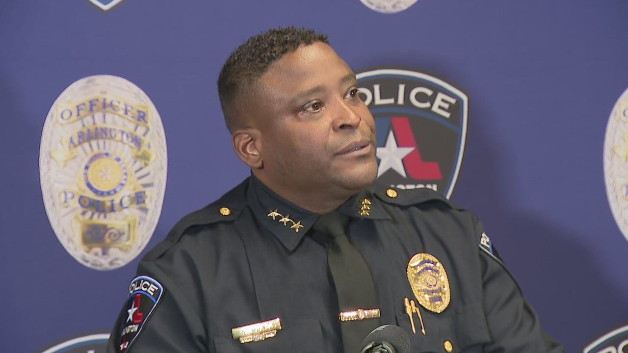 RAW: Arlington police make arrests in 2 brutal murders | FOX 4 Dallas ...