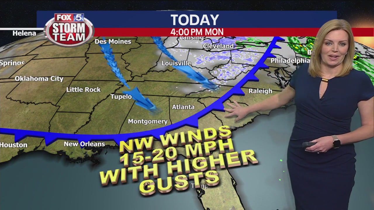 Monday morning weather forecast | FOX 5 Atlanta