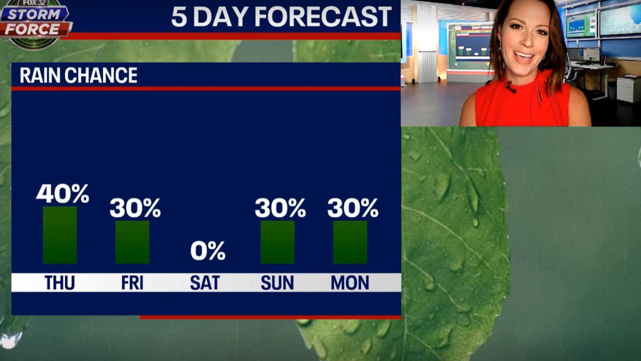 Chicago weather: After a brief break from the rain, showers are set to ...