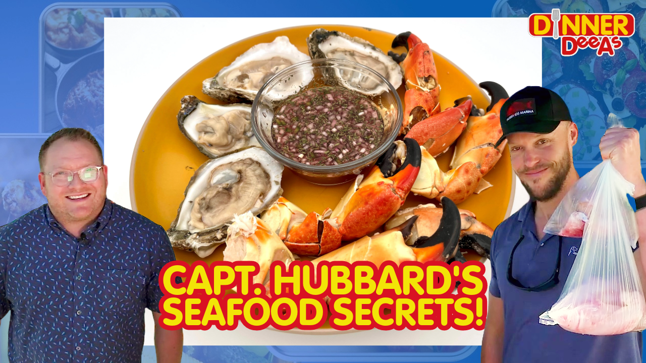 Dinner DeeAs: Capt. Hubbard's Seafood Secrets! | FOX 13 Tampa Bay