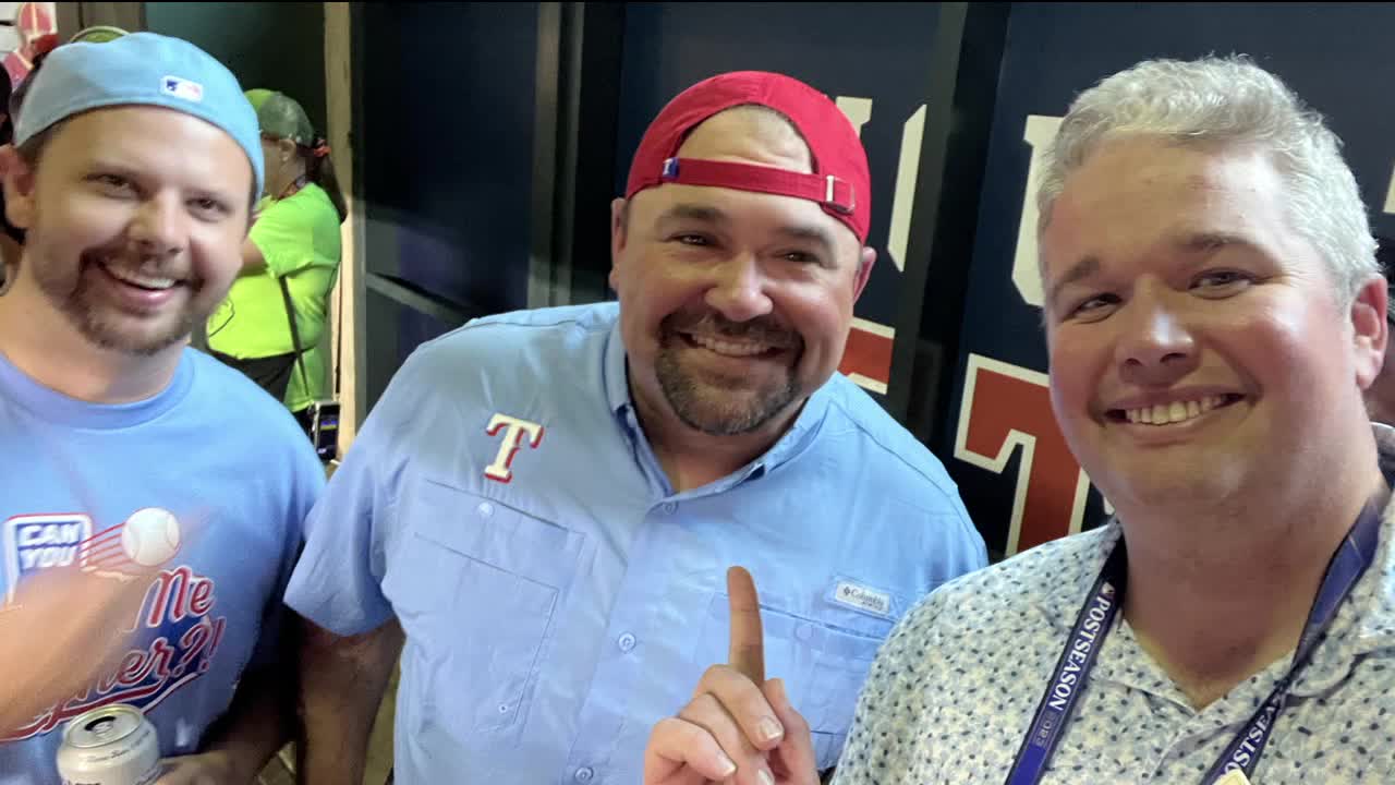 Rangers fan whose comments went viral gets last laugh | FOX 4 Dallas ...