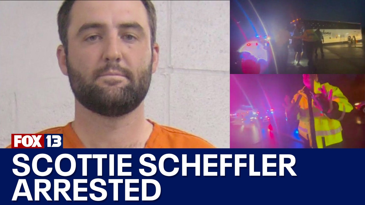 Scottie Scheffler arrested before start of PGA Championship after ...