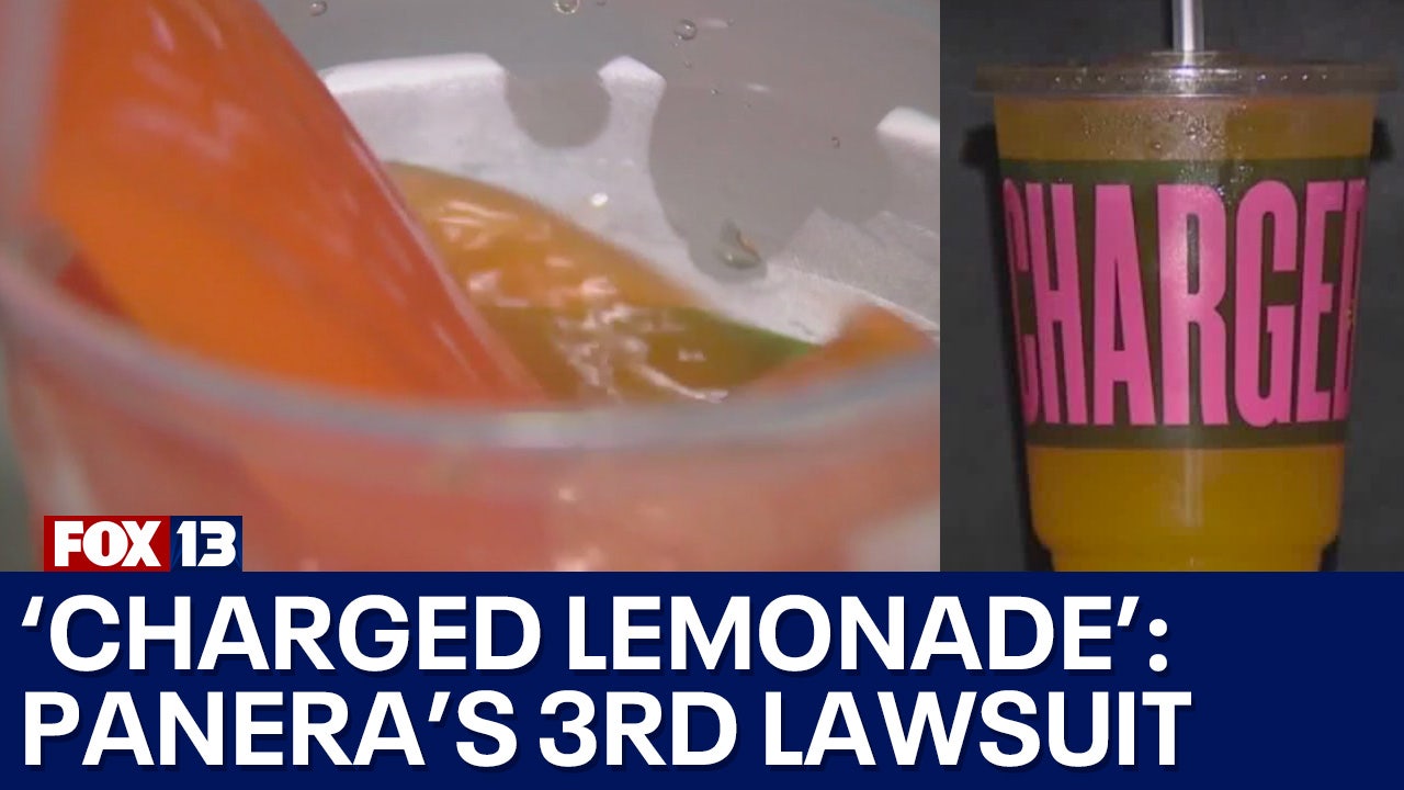 Panera faces lawsuit over its 'Charged Lemonade' | FOX 13 Seattle