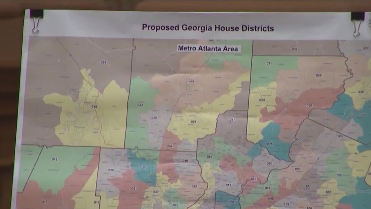 Redrawn Congressional map heads to vote | FOX 5 Atlanta