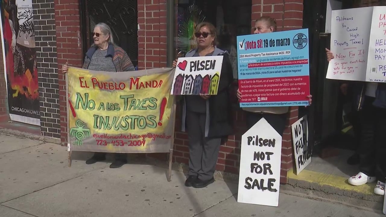 Activists push for Pilsen property tax relief using TIF funds | FOX 32 ...