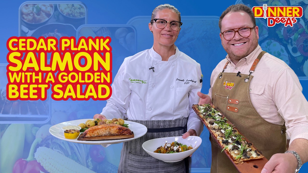 Dinner DeeAs: Cedar Plank Salmon with a Golden Beet Salad | FOX 13 ...