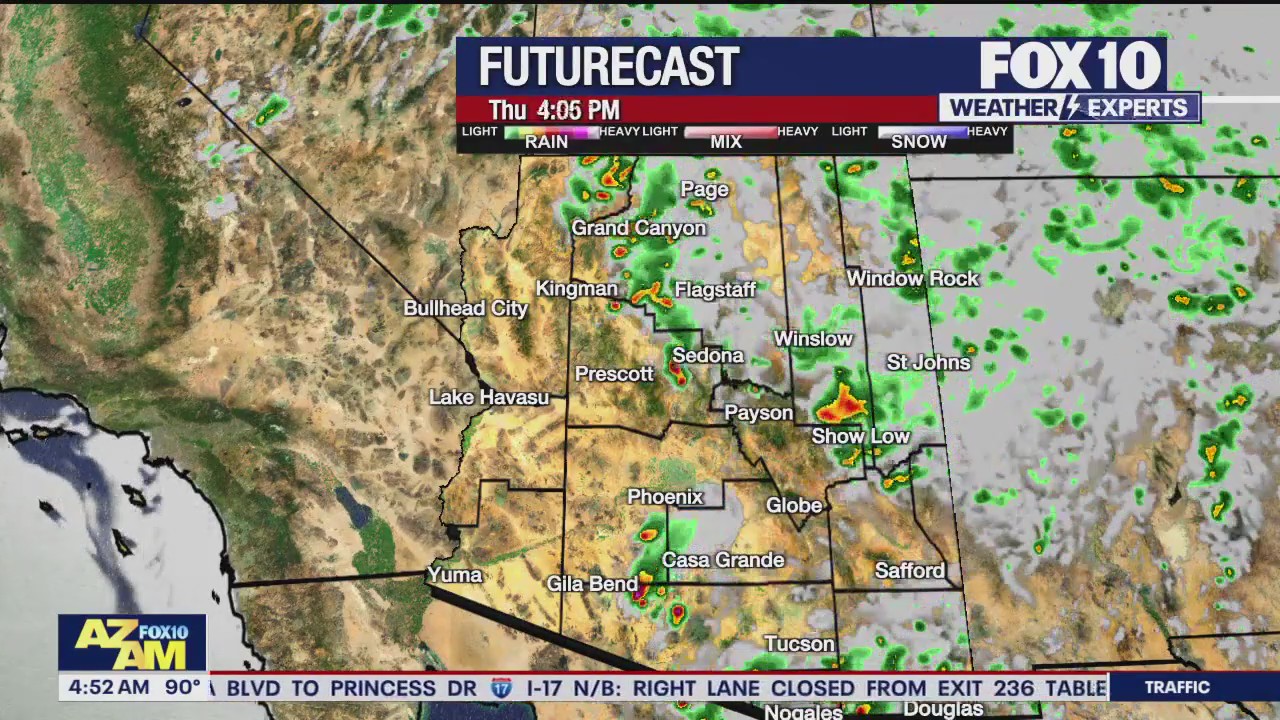 Morning Weather Forecast - 8/14/25 | FOX 10 Phoenix