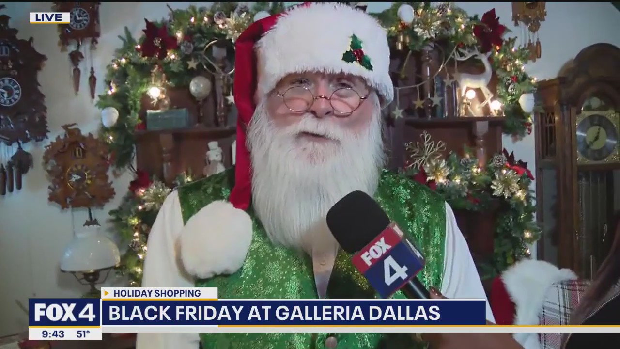 Santa experience opens at Galleria Dallas | FOX 4 Dallas-Fort Worth