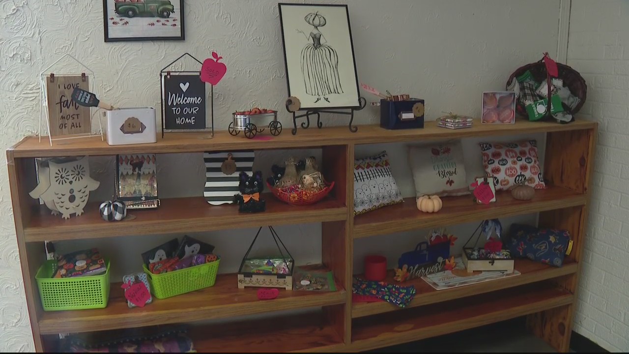 Jardon school for special needs students show off arts and crafts ...
