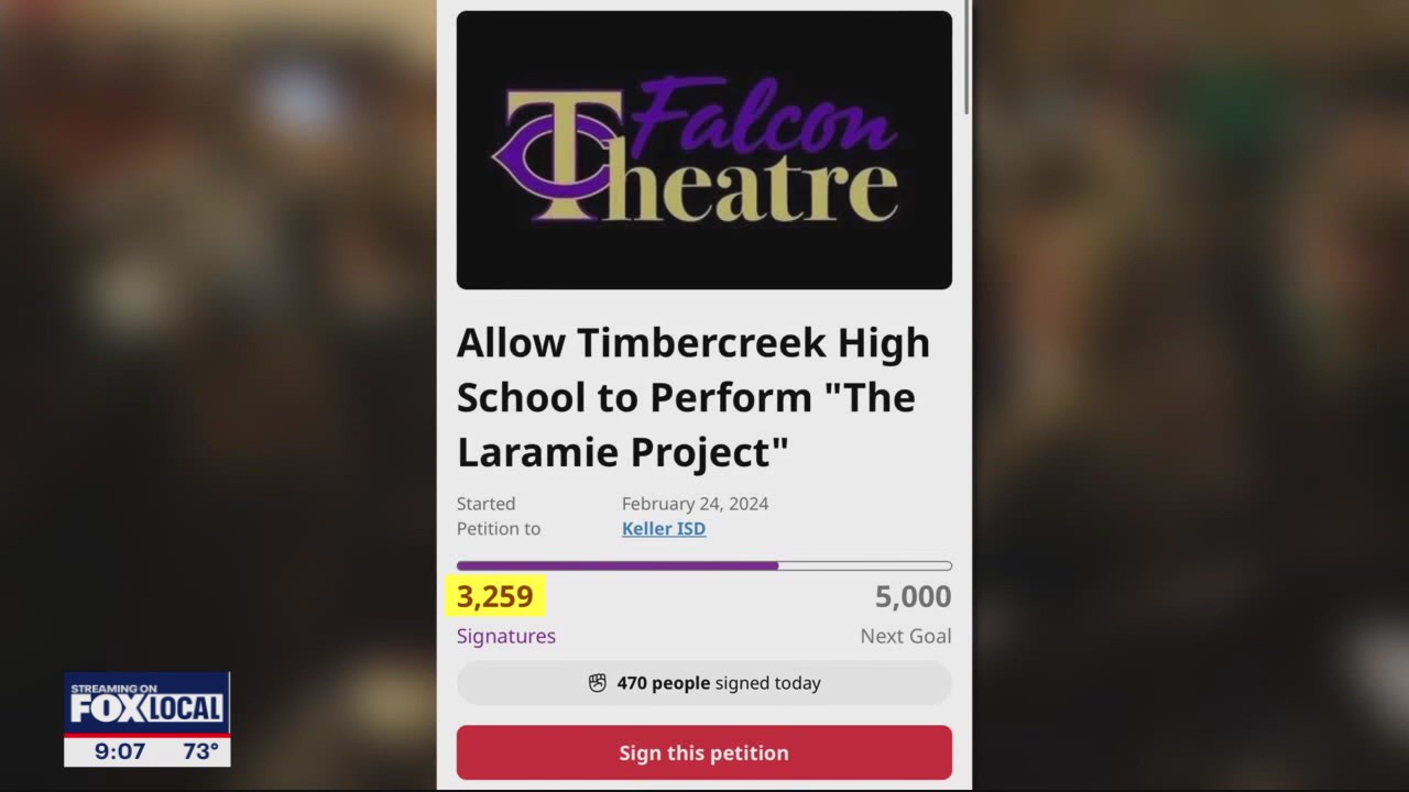 Keller ISD allows controversial play to go on | FOX 4 Dallas-Fort Worth