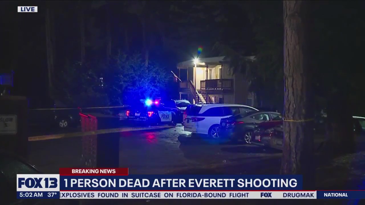 1 dead after Everett shooting | FOX 13 Seattle