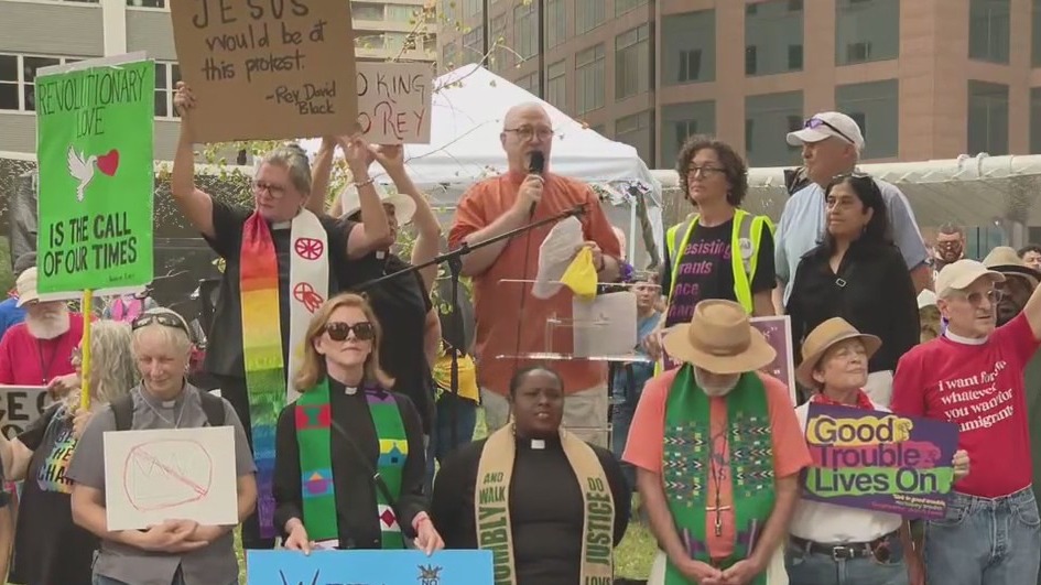 No Kings protest Dallas: Reverend Eric Folkerth | FOX 4 Dallas-Fort Worth
