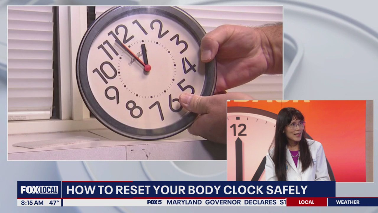 Daylight saving time: How to adjust to setting the clocks back | FOX 5 DC