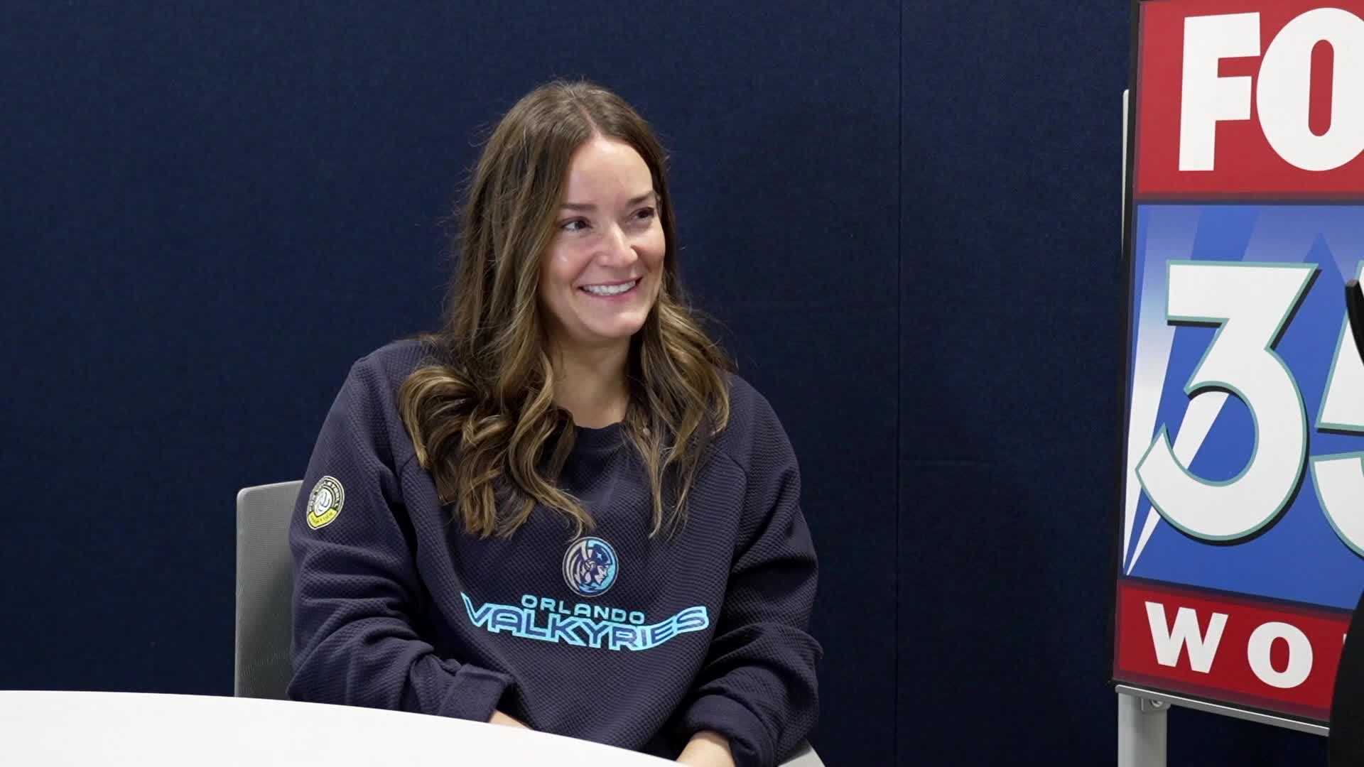 Orlando Valkyries Head Coach Amy Pauly 1-on-1 | FOX 35 Orlando