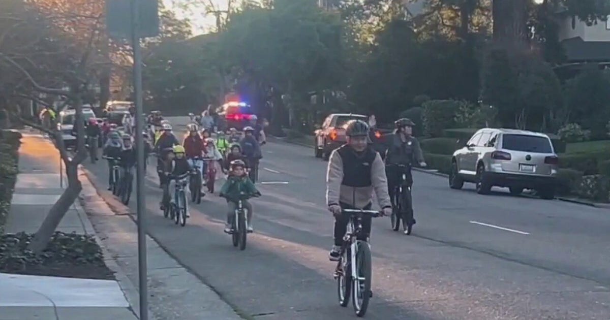 Piedmont kids ride bikes together after AC transit bus route eliminated ...