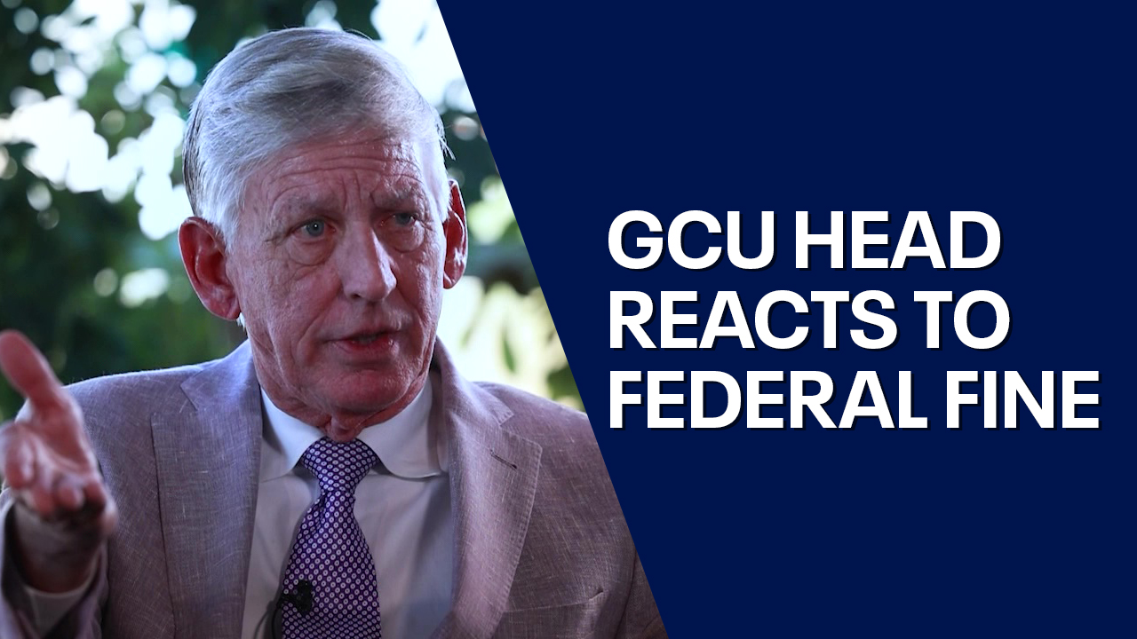 GCU President vows fine appeal | FOX 10 Phoenix