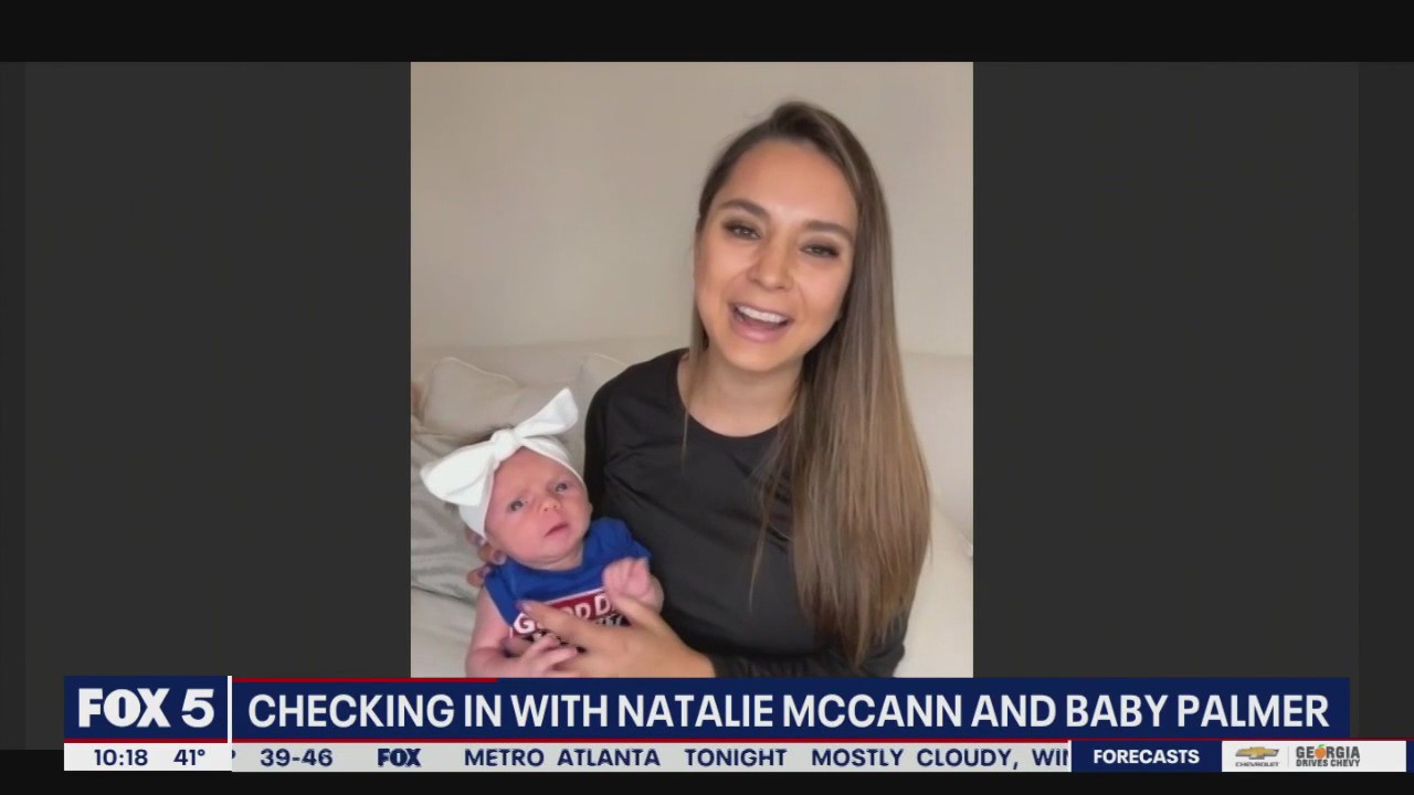 Checking in with Good Day's Natalie McCann and Baby Palmer | FOX 5 Atlanta