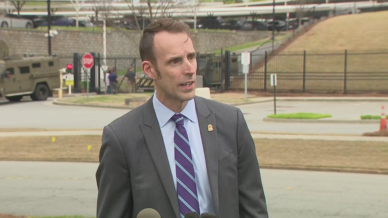 FBI Atlanta front gate crasher taken to hospital | FOX 5 Atlanta