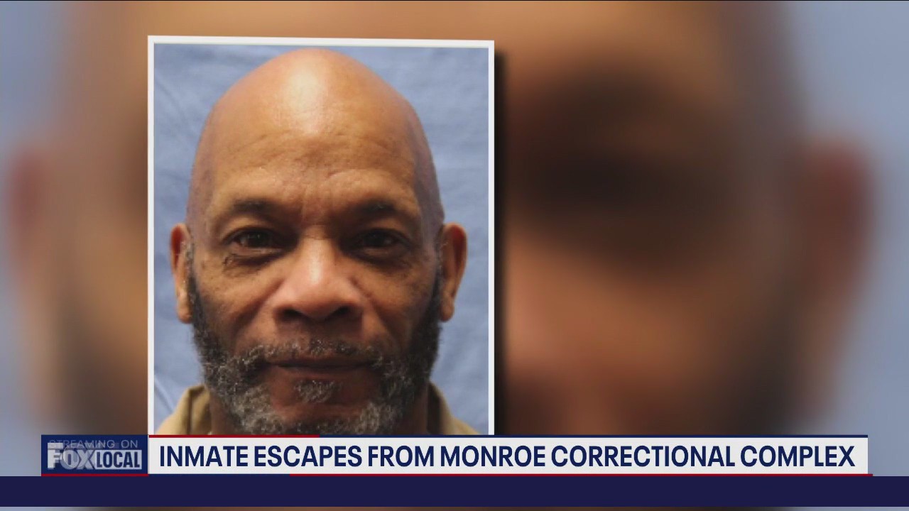 Inmate escapes Monroe Correctional facility; manhunt underway | FOX 13 ...
