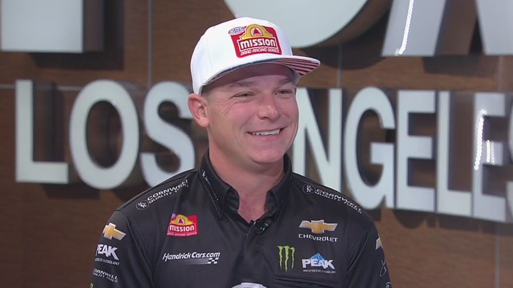 TWO-TIME NHRA NATIONAL CHAMPION AUSTIN PROCK VISITS GDLA+ | FOX 11 Los ...