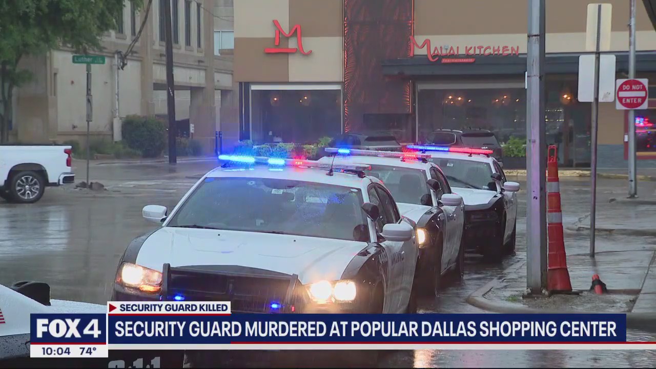 Security guard murdered at Dallas shopping center | FOX 4 Dallas-Fort Worth