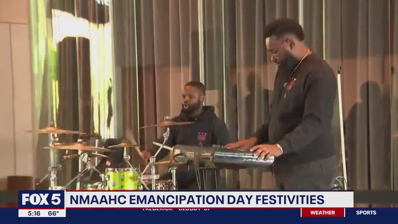 NMAAHC celebrates Emancipation Day with festivities | FOX 5 DC