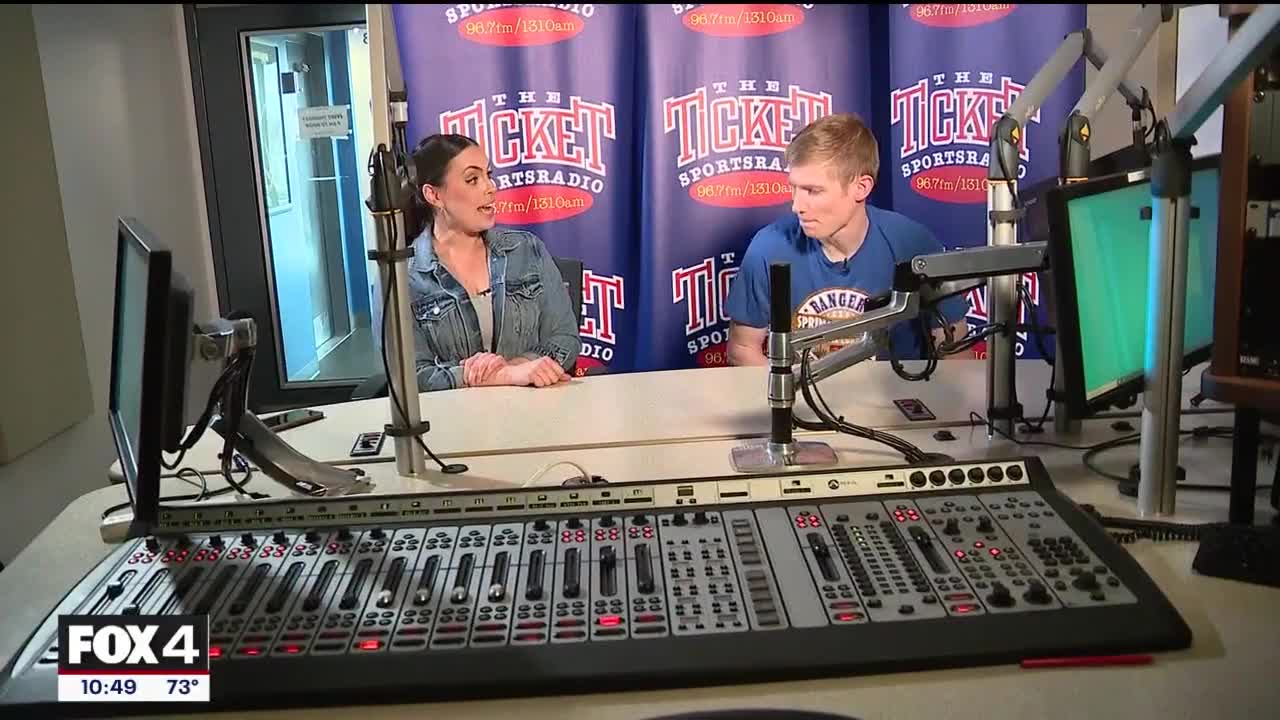 The Ticket's David Mino chats with Sam Gannon | FOX 4 Dallas-Fort Worth