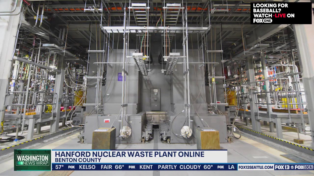 Hanford nuclear waste plant now online | FOX 13 Seattle