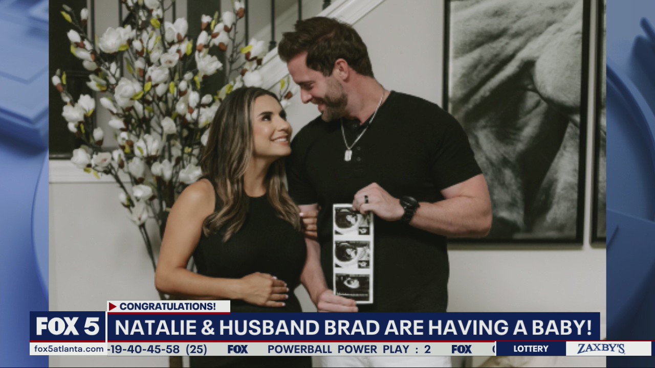 Natalie McCann shares a big pregnancy announcement | FOX 5 Atlanta