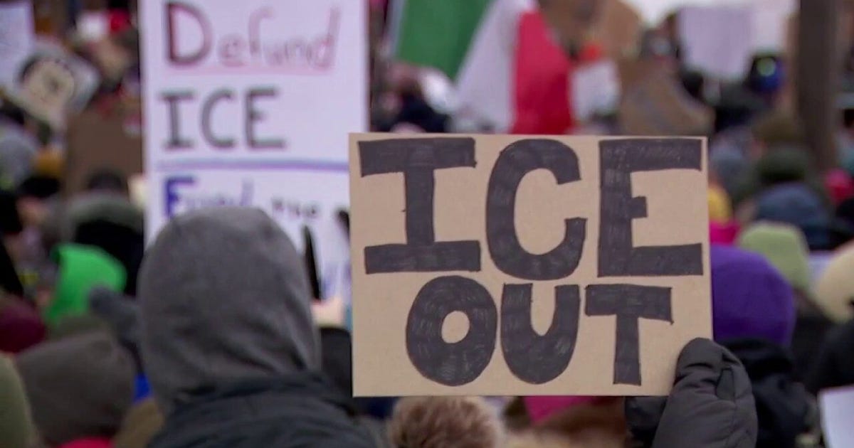 Thousands protest ICE in Minneapolis | FOX 9 Minneapolis-St. Paul