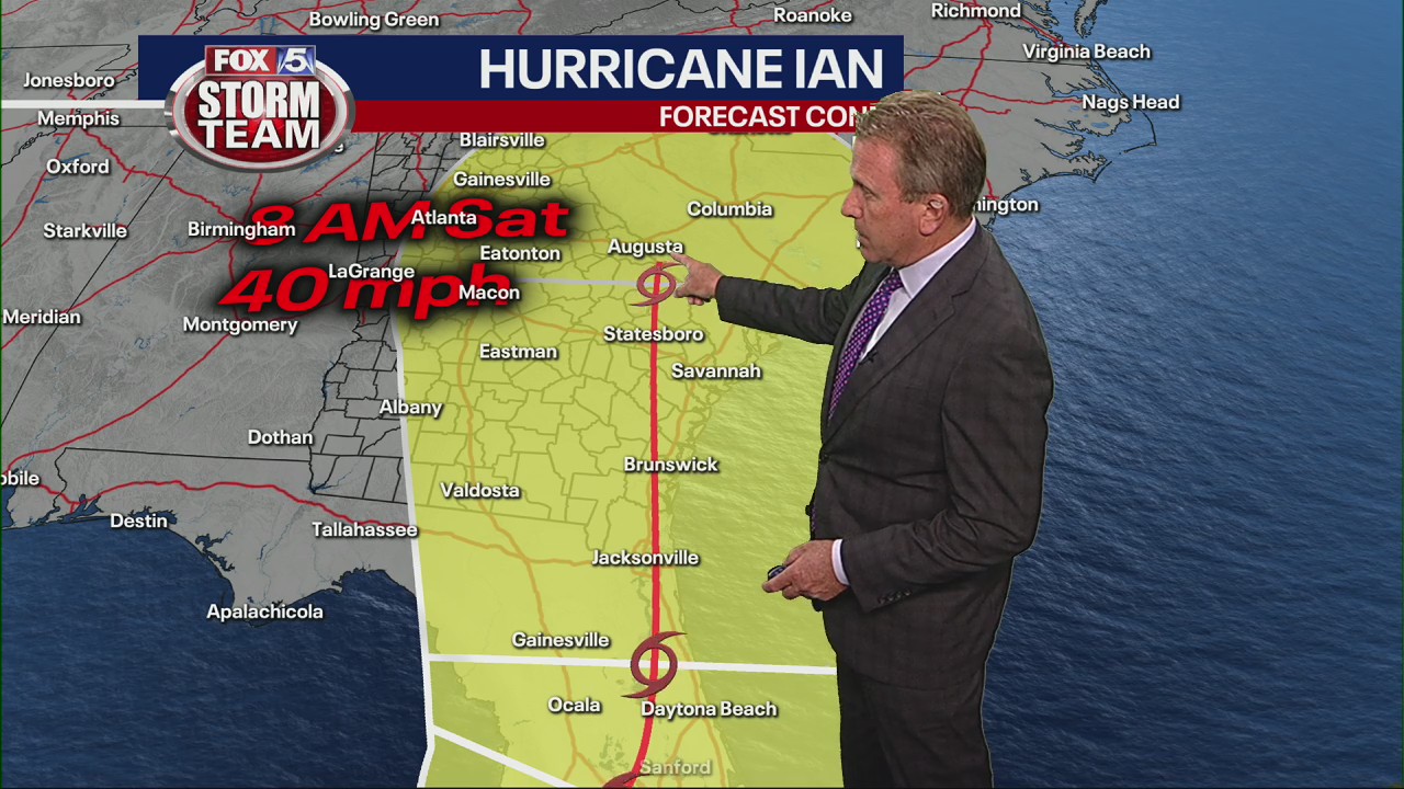 Meteorologist Jeff Hill gives the latest on Hurricane Ian's path | FOX ...