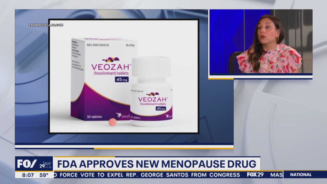 FDA approves new menopause drug | FOX 29 Philadelphia