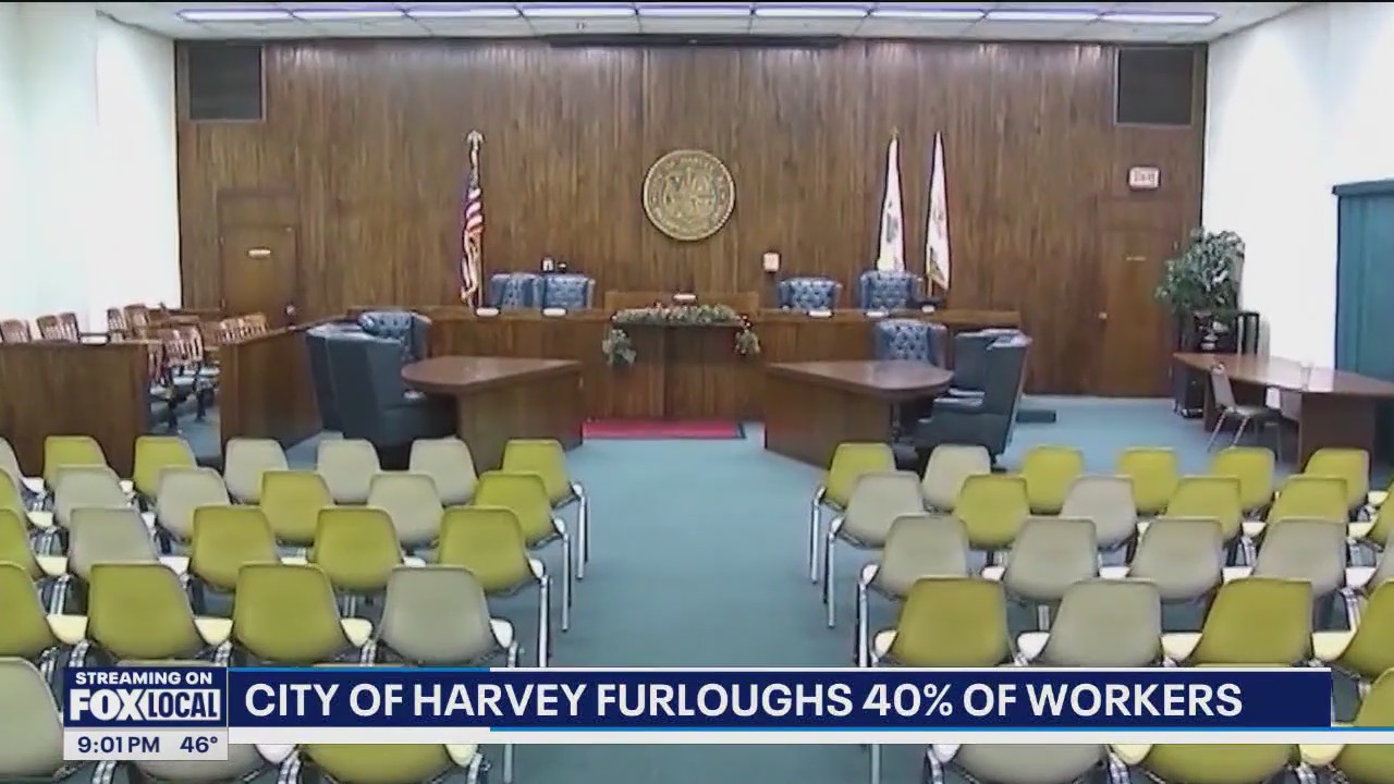 City of Harvey furloughs 40% of its workers amid financial crisis | FOX ...