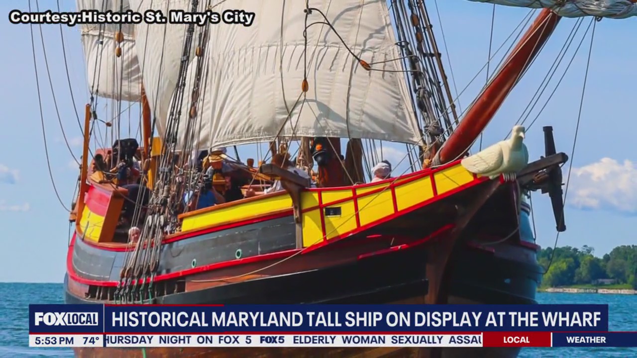 Historic Maryland tall ship on display at The Wharf | FOX 5 DC