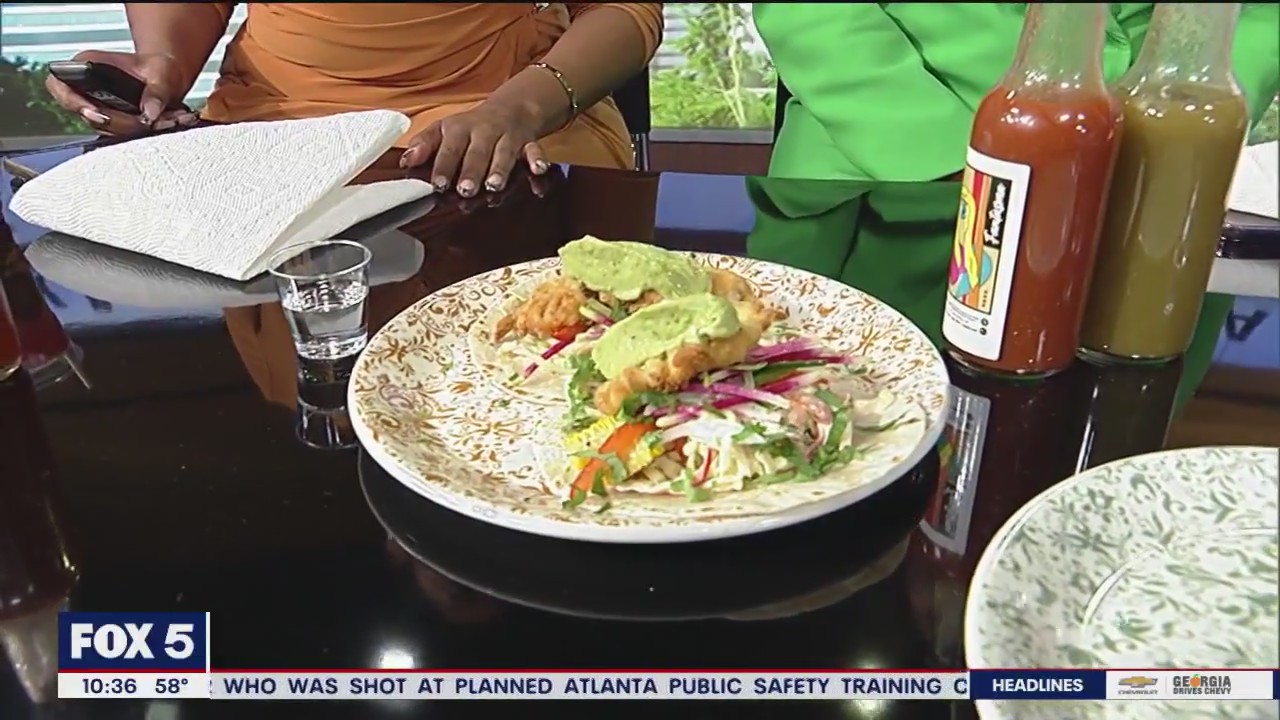 Chef Mimmo makes a special dish for National Fish Taco Day | FOX 5 Atlanta