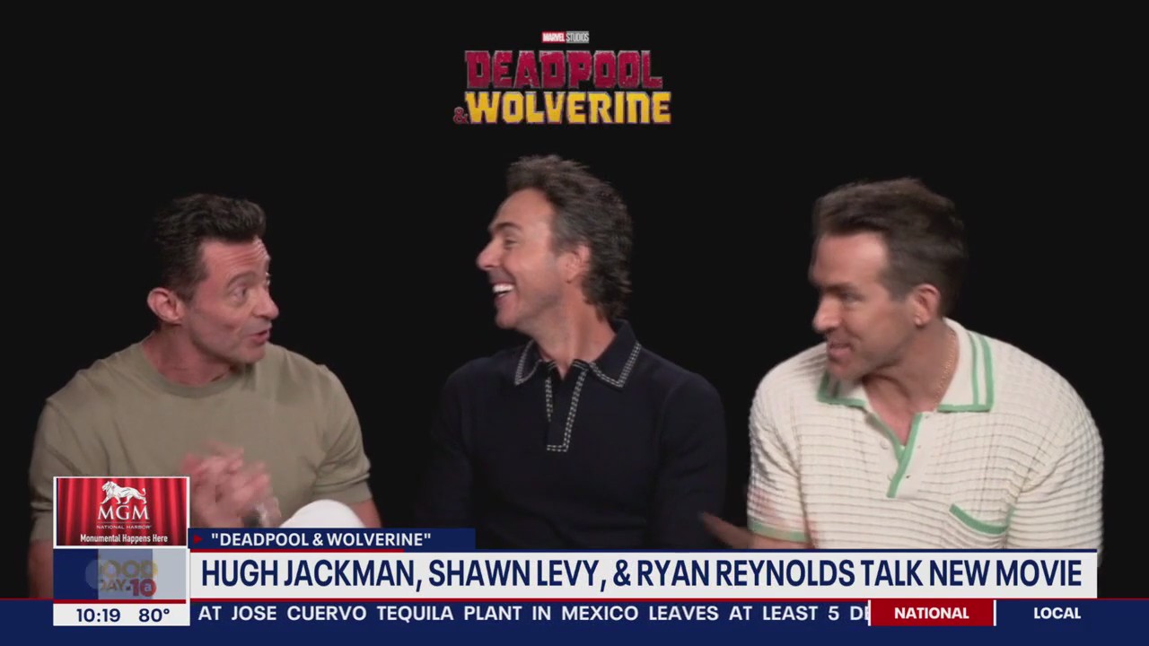 (Part 3) Ryan Reynolds, Hugh Jackman, and Shawn Levy talk Deadpool ...