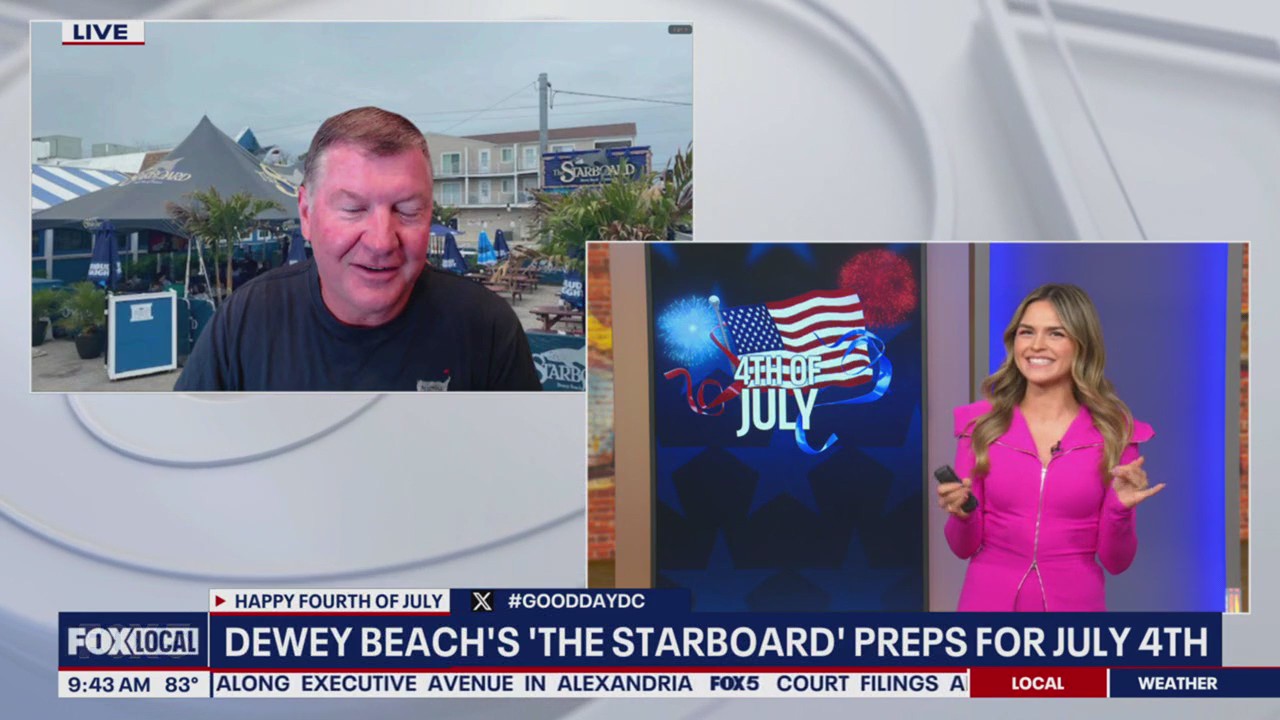 Dewey Beach's 'The Starboard' prepares for the Fourth of July | FOX 5 DC
