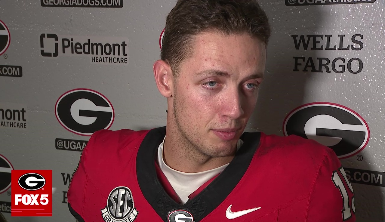 Carson Beck Talks Win Over Mississippi State | FOX 5 Atlanta